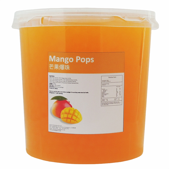Mango Pops | Popping Juice Balls 芒果爆珠 – ACORN DISTRIBUTION PTE LTD
